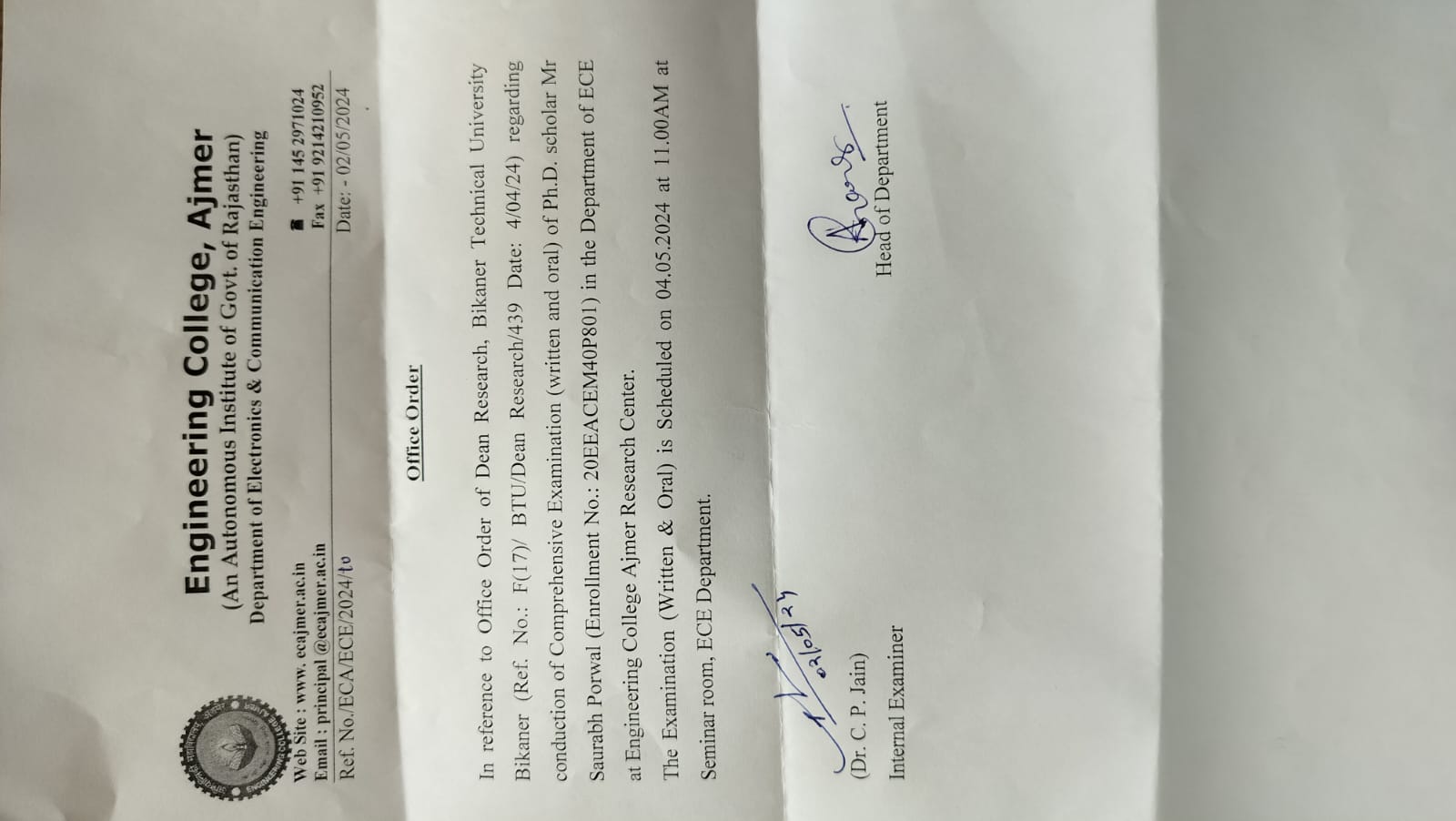 Engineering College Ajmer