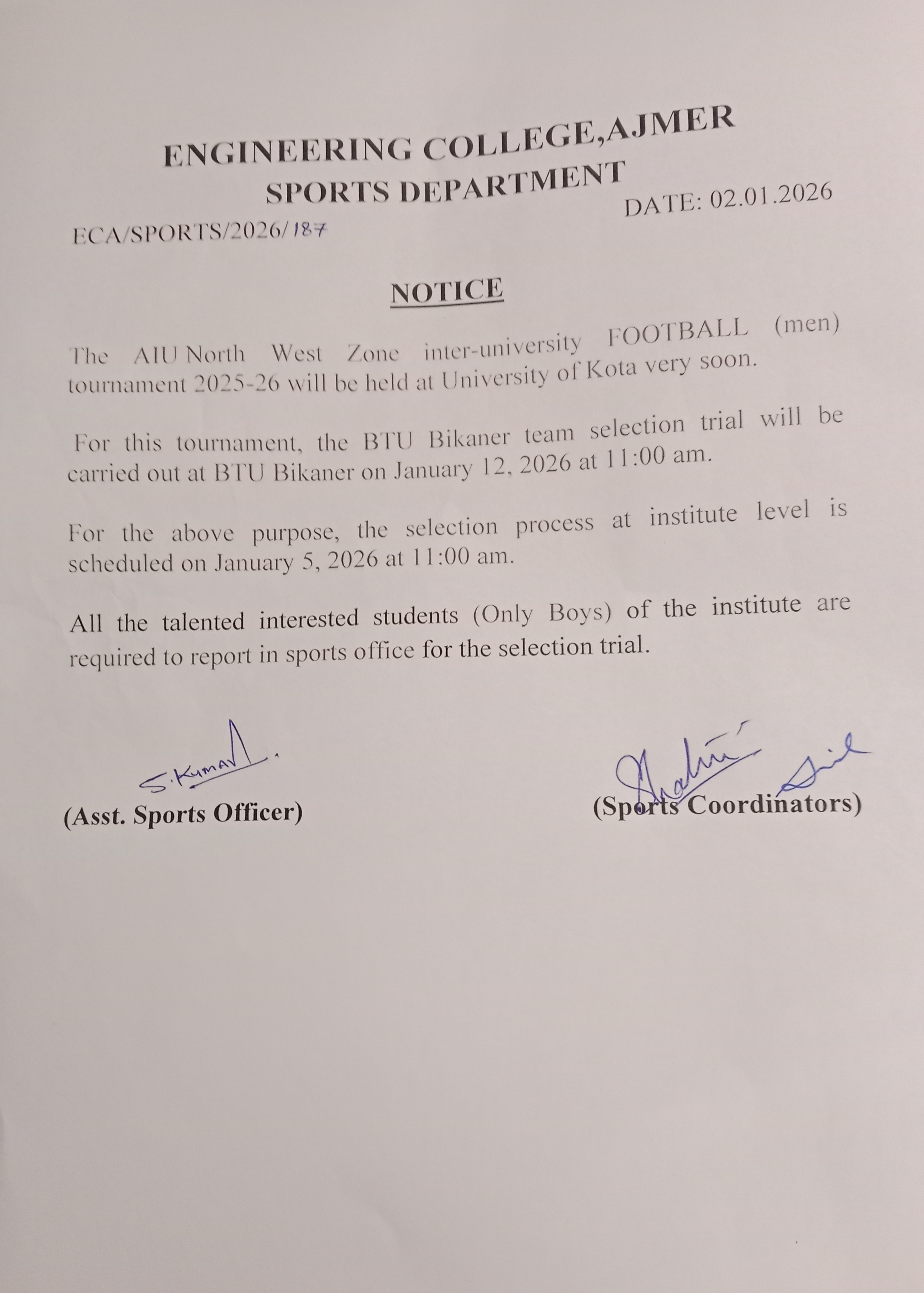 Engineering College Ajmer